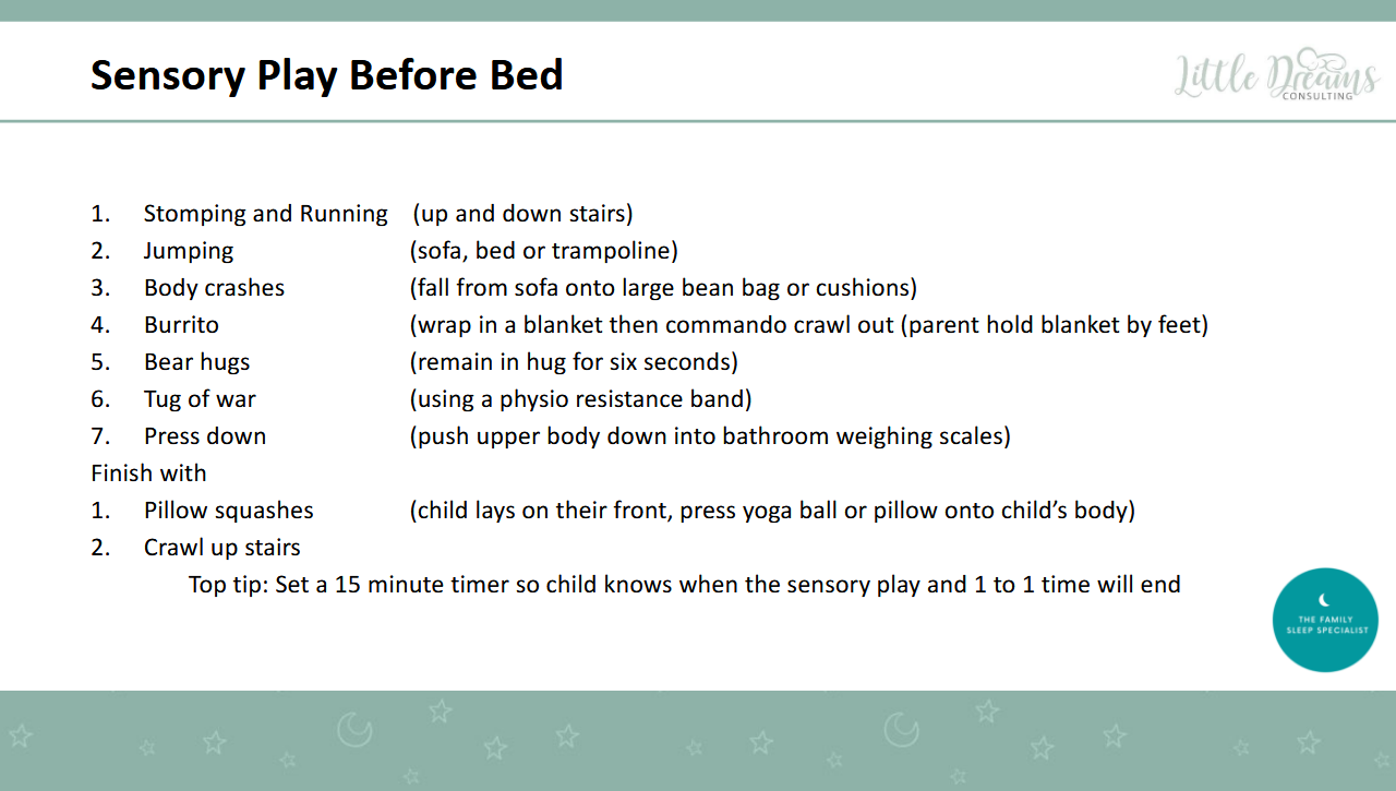 9 Sensory Play Activities Before Bed